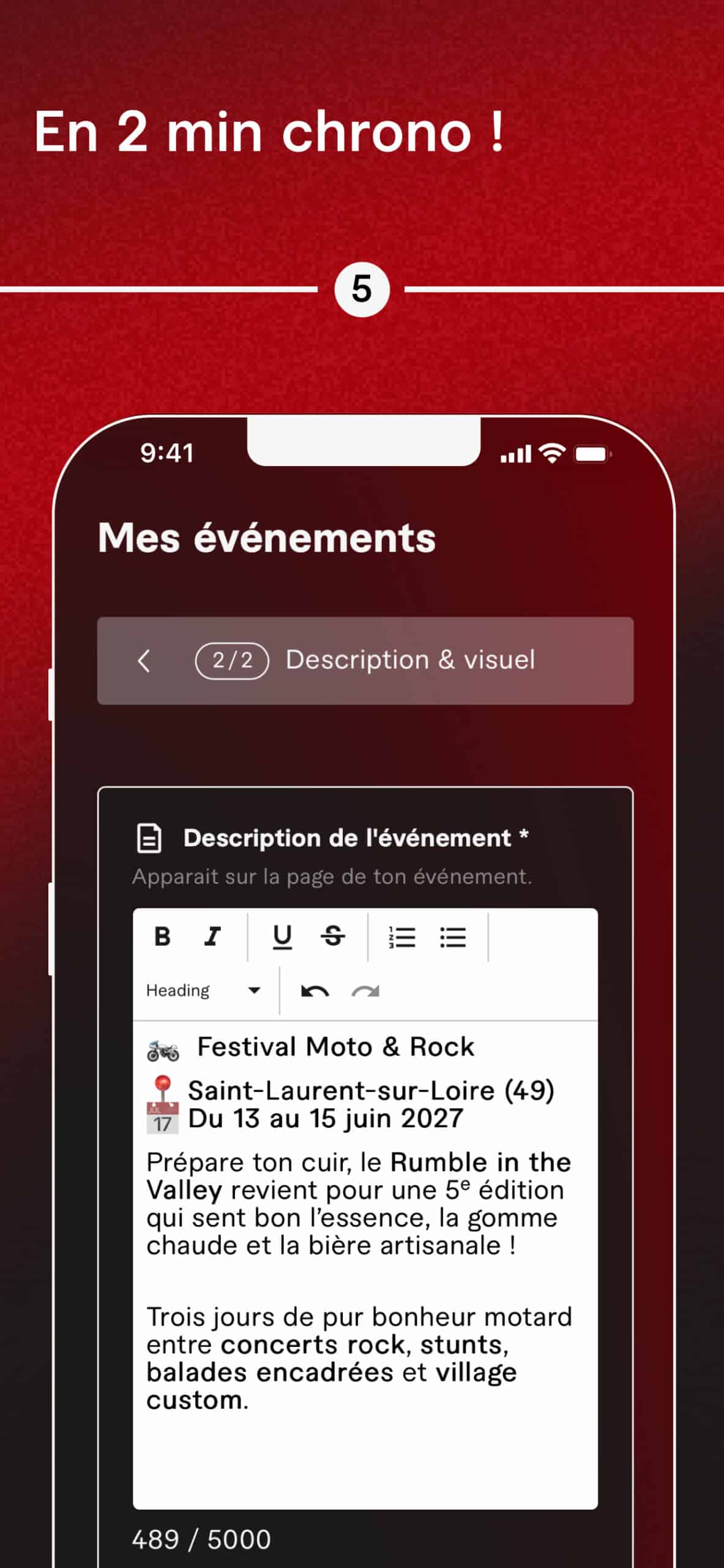 Go Moto l'application pour trouver des évènements moto près de chez toi